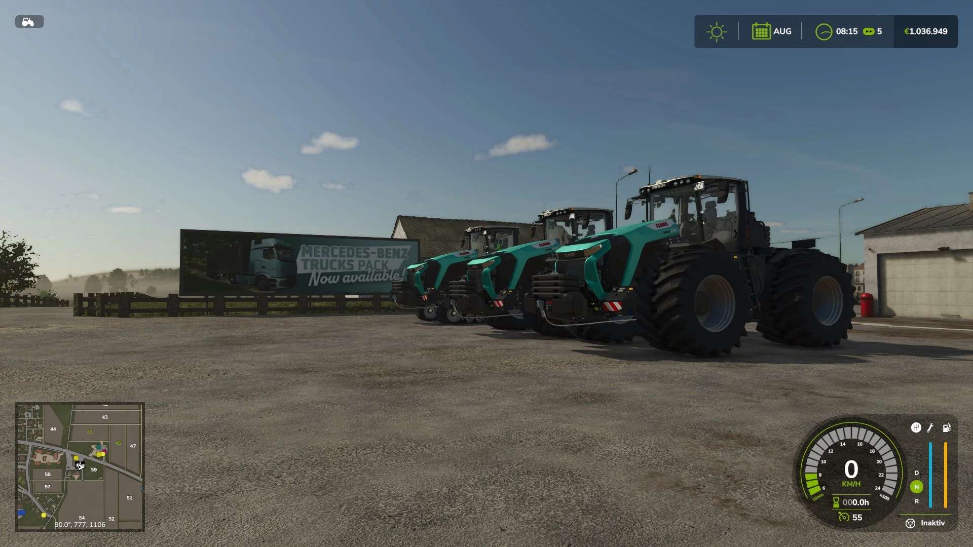 Claas Xerion 12.650 by Alex Blue v1.0.1.1 FS25 Mod | Farming Simulator ...