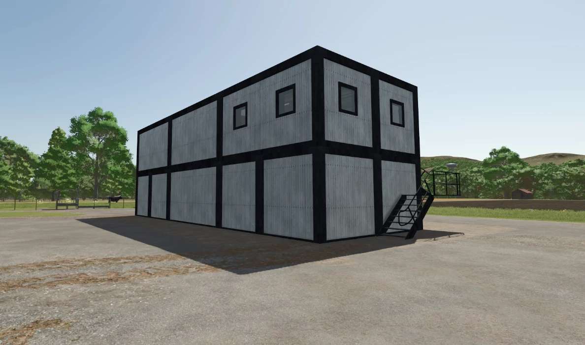 Container Buero v1.0.0.0 FS25 Mod | Farming Simulator 22 Mod