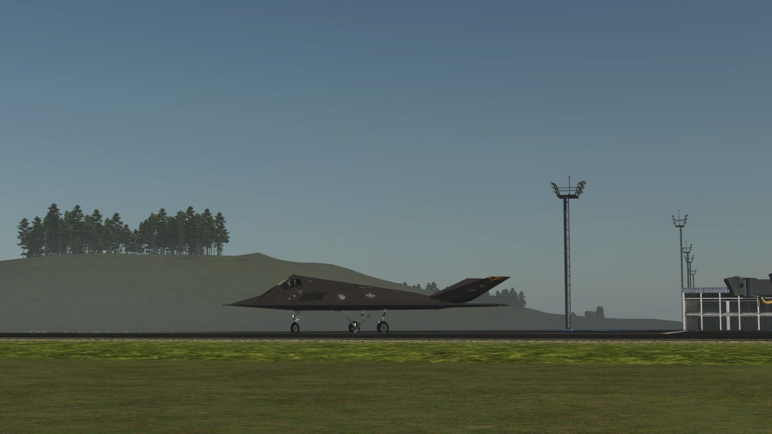 F-117 Nighthawk V1.0.0.0 FS25 Mod | Farming Simulator 22 Mod