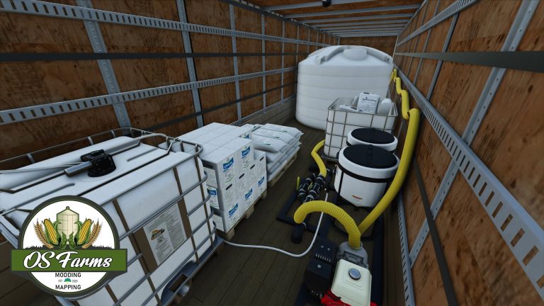 Fruehauf Van Trailer sprayer trailer v1.0.0.0 FS25 Mod | Farming ...