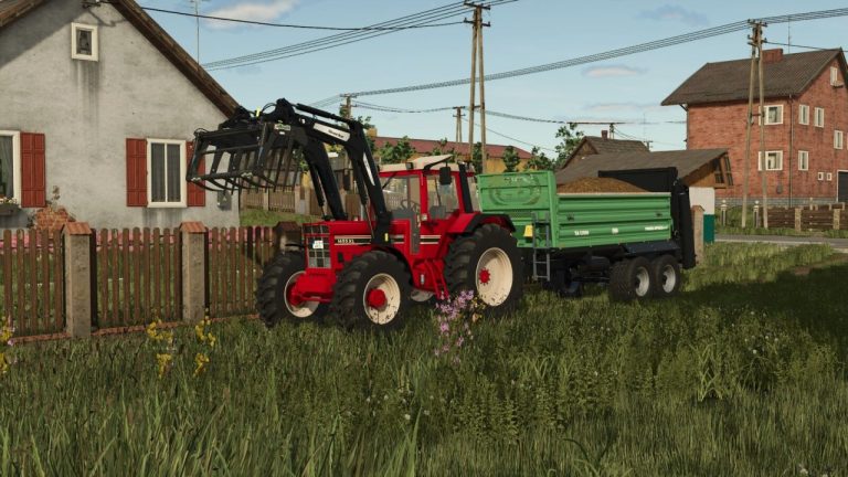 International 1455/1255 XL V1.0.0.4 FS25 Mod | Farming Simulator 22 Mod