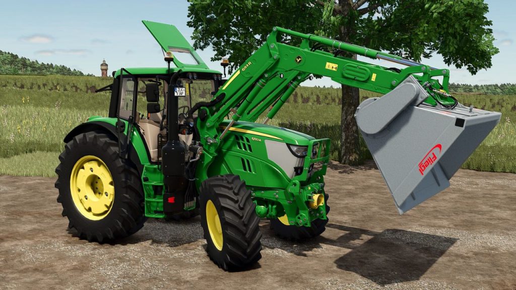 John Deere 6135/6155M V1.0.0.0 FS25 Mod | Farming Simulator 22 Mod