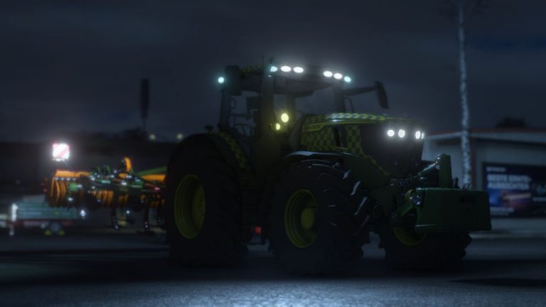 John Deere 6R Agro Sharing V1.0.0.0 FS25 Mod | Farming Simulator 22 Mod