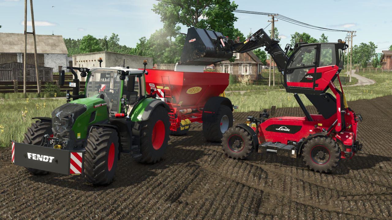 Linde YH40 V1.0.0.1 FS25 Mod | Farming Simulator 22 Mod