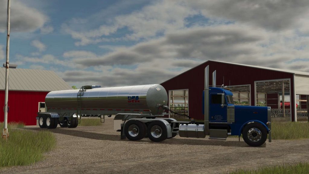 Milk tankers v1.0.0.0 FS25 Mod | Farming Simulator 22 Mod