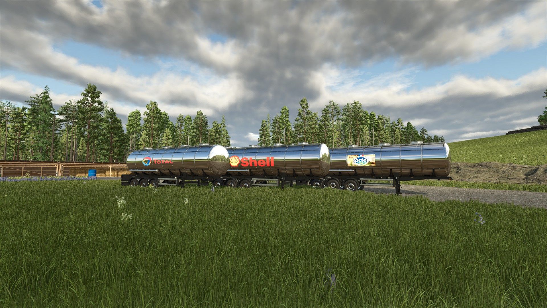 Multifruit tank trailers V1.0.0.2 FS25 Mod | Farming Simulator 22 Mod