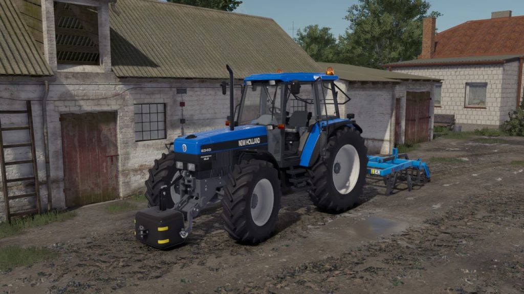 New Holland 8340 V1.0.0.2 FS25 Mod | Farming Simulator 22 Mod