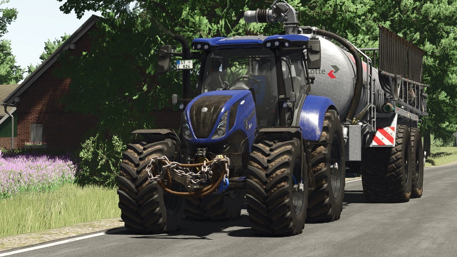 New Holland T6 With many new features v1.0.0.0 FS25 Mod | Farming ...