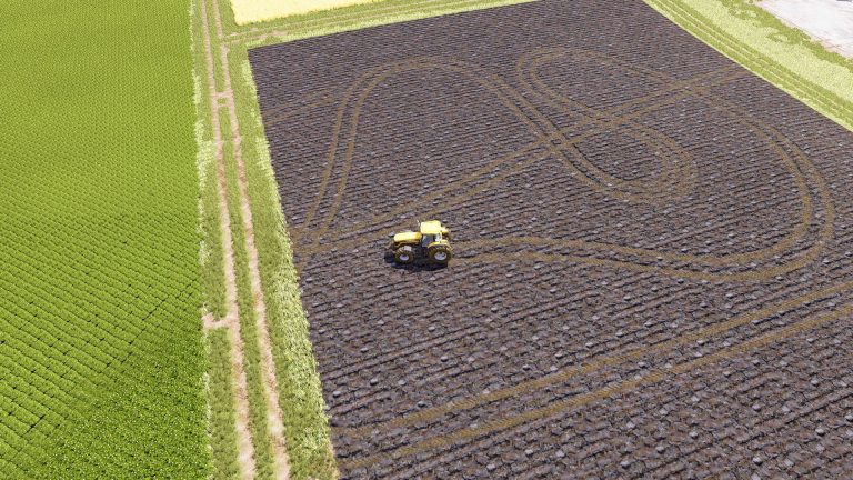 Persistent Tire Tracks V1.2.0.0 FS25 Mod | Farming Simulator 22 Mod