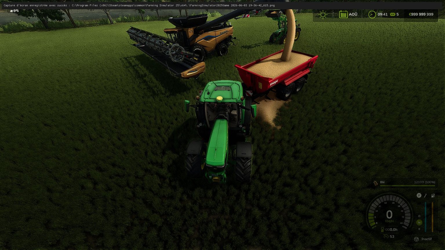 Realistic overflow V1.0.0.0 FS25 Mod | Farming Simulator 22 Mod