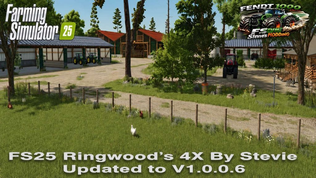 Ringwood's 4X By Stevie V1.0.0.6 FS25 Mod | Farming Simulator 22 Mod