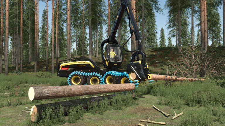 Wood Harvester Sounds BETA 4 v1.0.0.0 FS25 Mod | Farming Simulator 22 Mod
