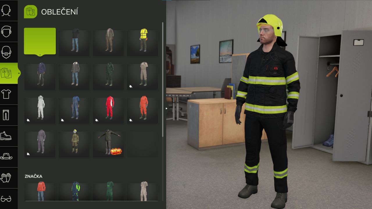 Czech fire suit V1.0.0.0 FS25 Mod | Farming Simulator 22 Mod