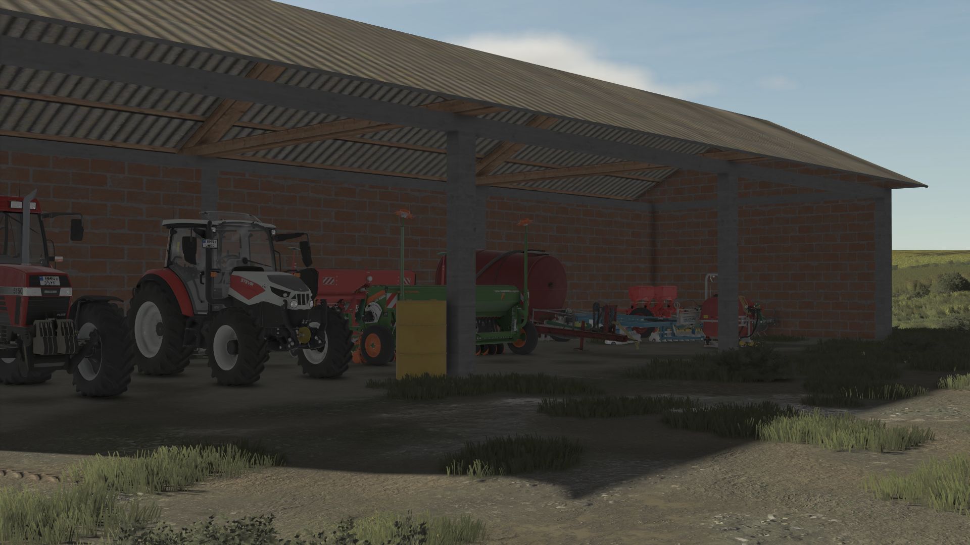 Small Serbian Brick Shed V1.0.0.0 FS25 Mod | Farming Simulator 22 Mod