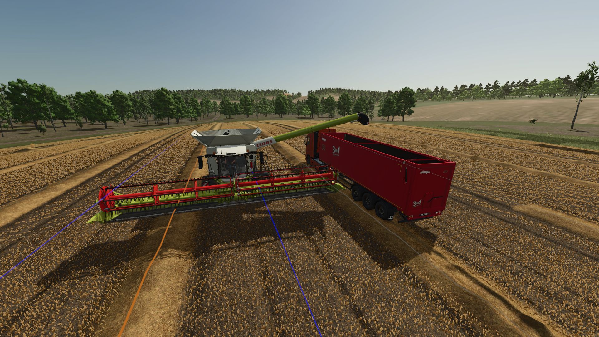 Zielonka Merge Fields V1.0.0.0 FS25 Mod | Farming Simulator 22 Mod